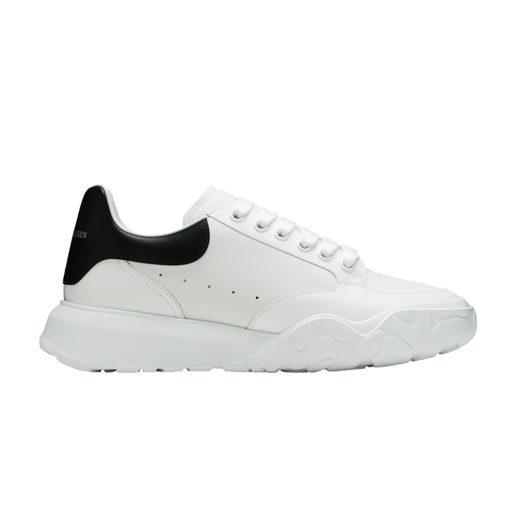Buy Alexander McQueen Wmns Oversized Court Trainer White Black