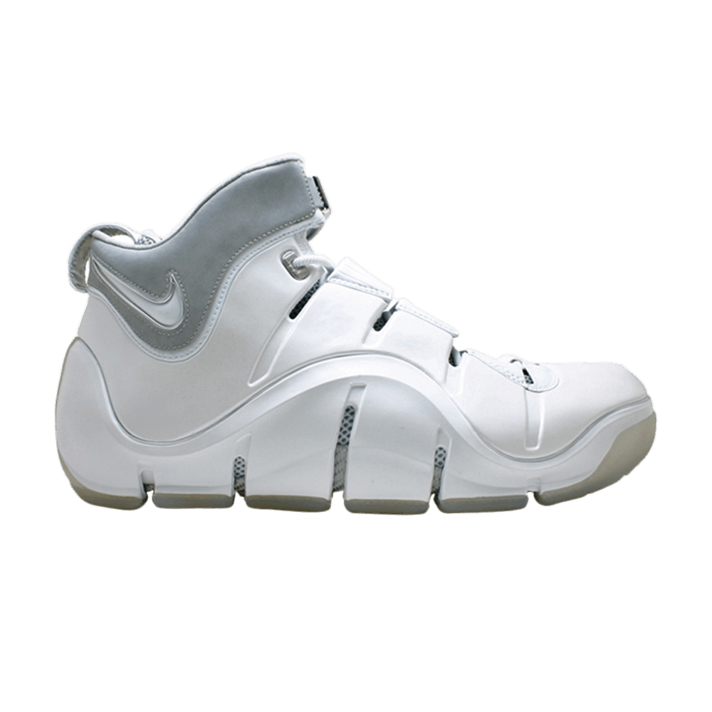 Zoom LeBron 4 'White Chrome' - Nike - 314647 112 | GOAT