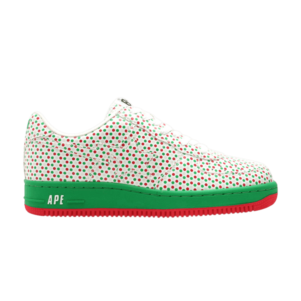 Bapesta FS-001 Low 'Green Red Polka Dots' - A Bathing Ape - 823 | GOAT