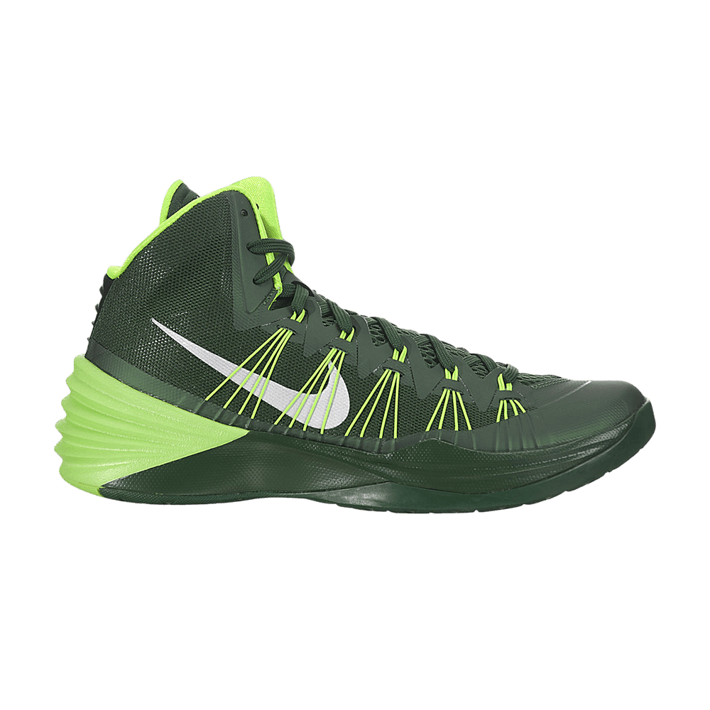 neon green hyperdunks
