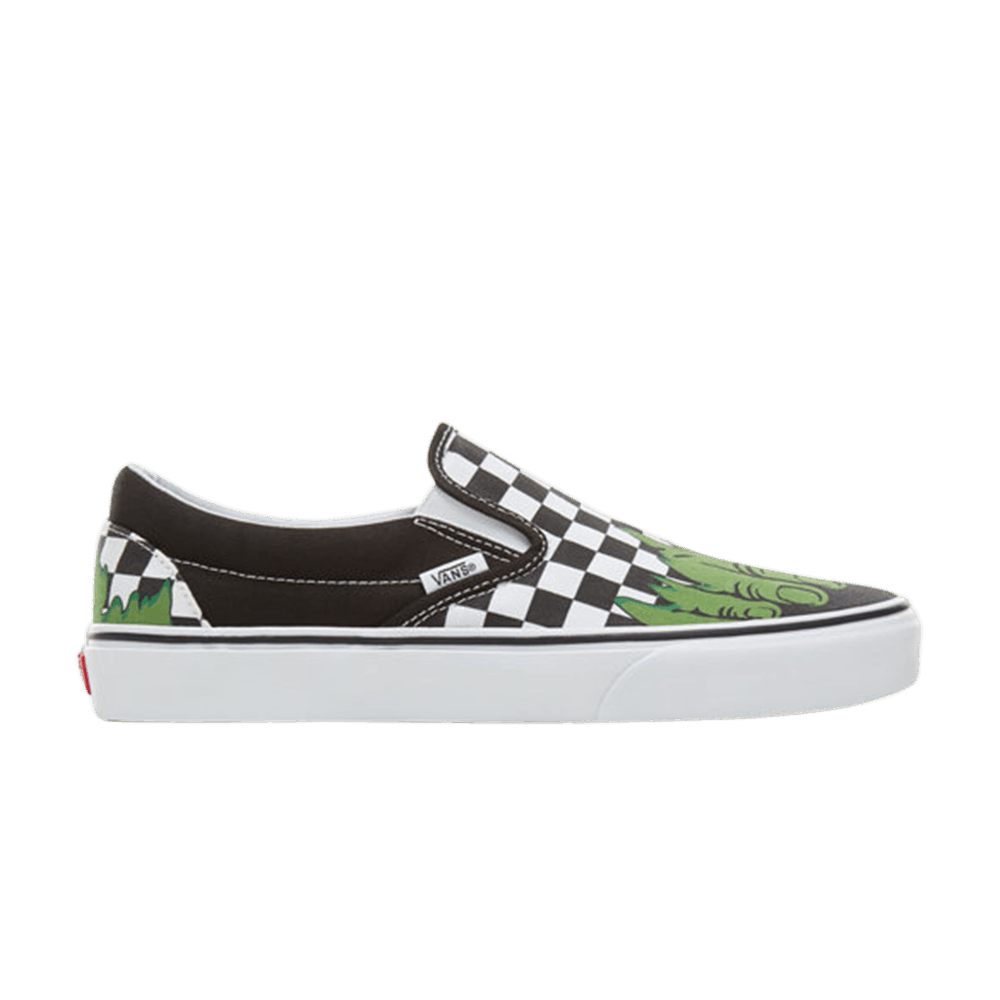 Marvel x Slip-On Kids 'Hulk' - Vans - VN0A32QIU44 | GOAT