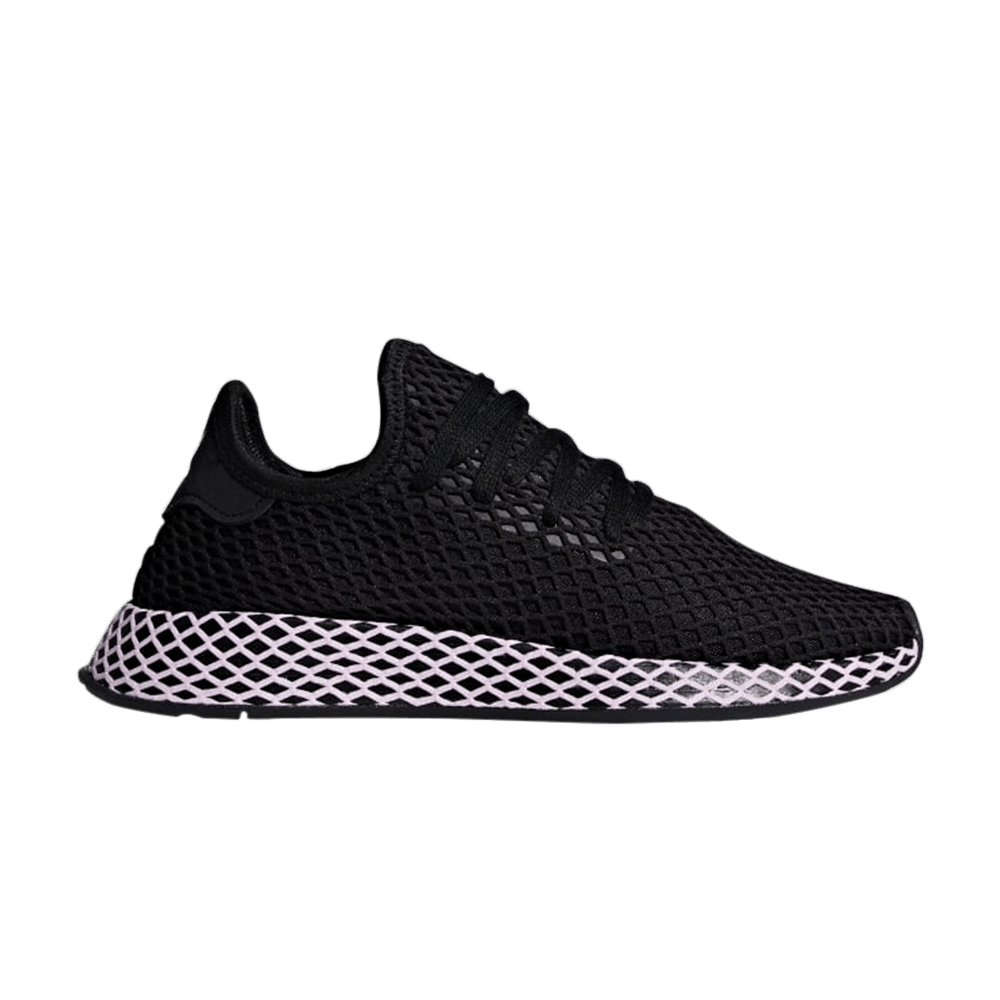 Wmns Deerupt 'Core Black' - adidas - B37602 | GOAT