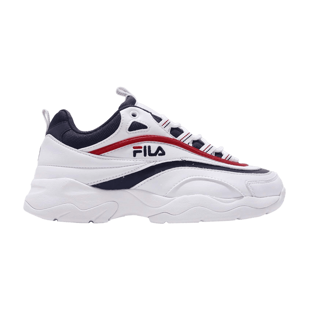 Filaray 'White Navy Red' - Fila - 4C614S123 | GOAT