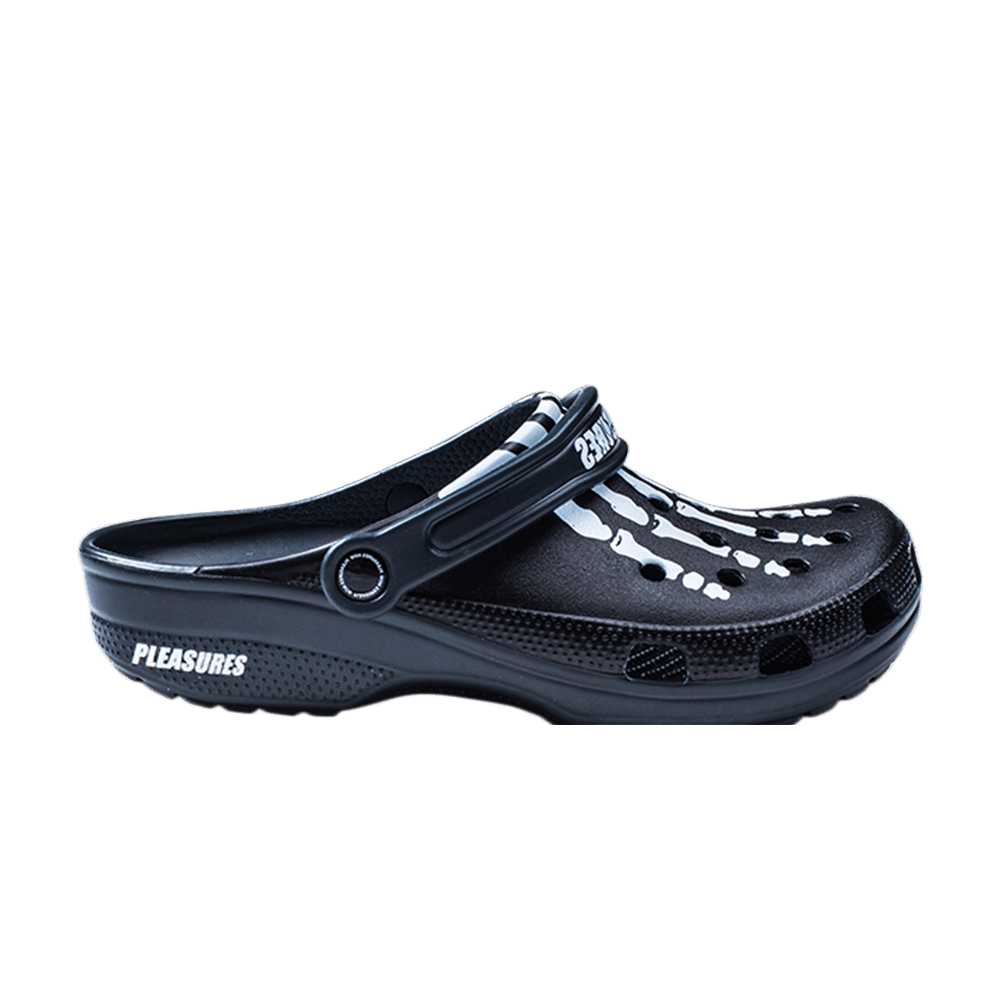 Pleasures x Clog 'Skeleton' - Crocs - 205987 001 | GOAT