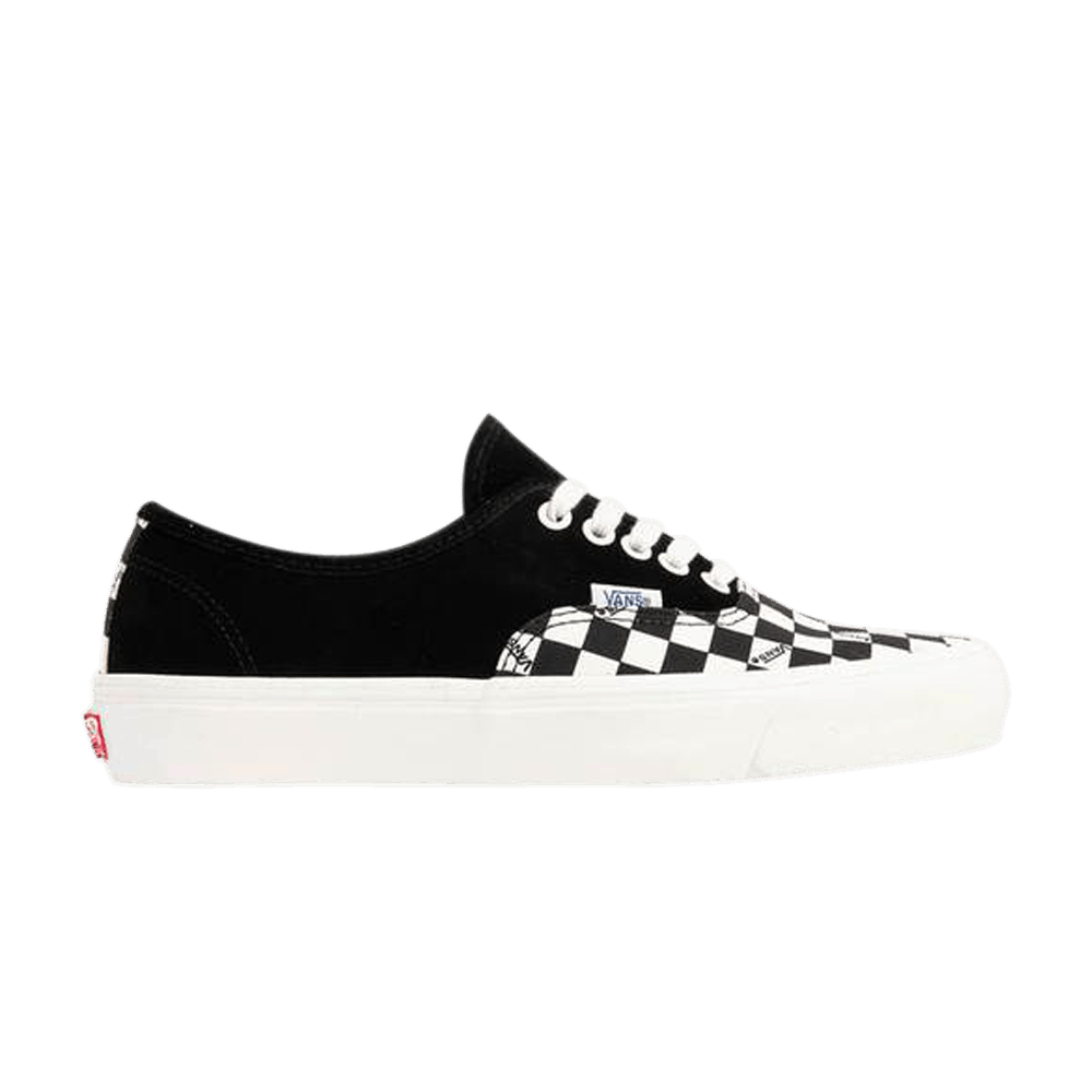 OG Authentic LX 'Black Checkerboard Toe' - Vans - VN0A45JJVQA | GOAT