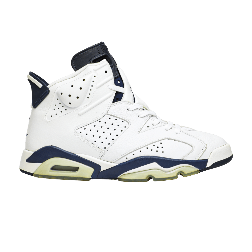 Air Jordan 6 Retro 'White Midnight Navy' - Air Jordan - 136038 141 | GOAT