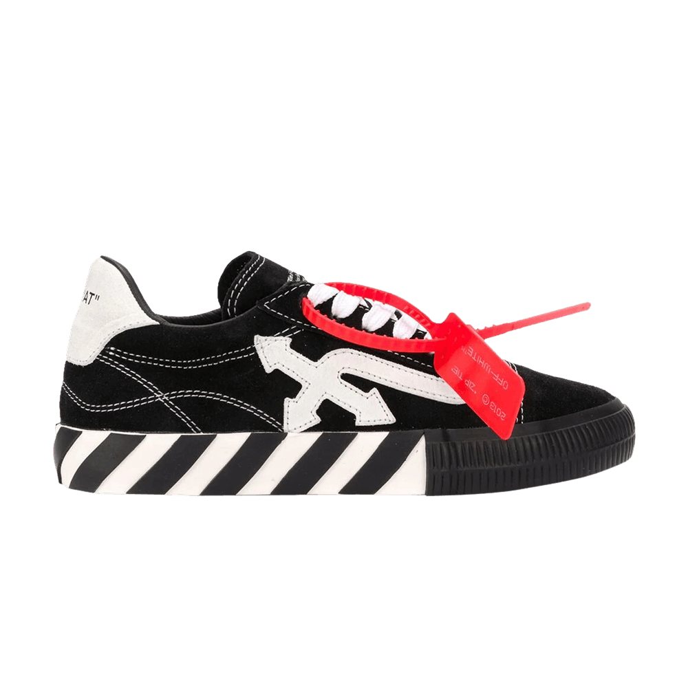 OFF-WHITE Wmns Arrow Vulcanized Low 'Black White' - Off-White ...