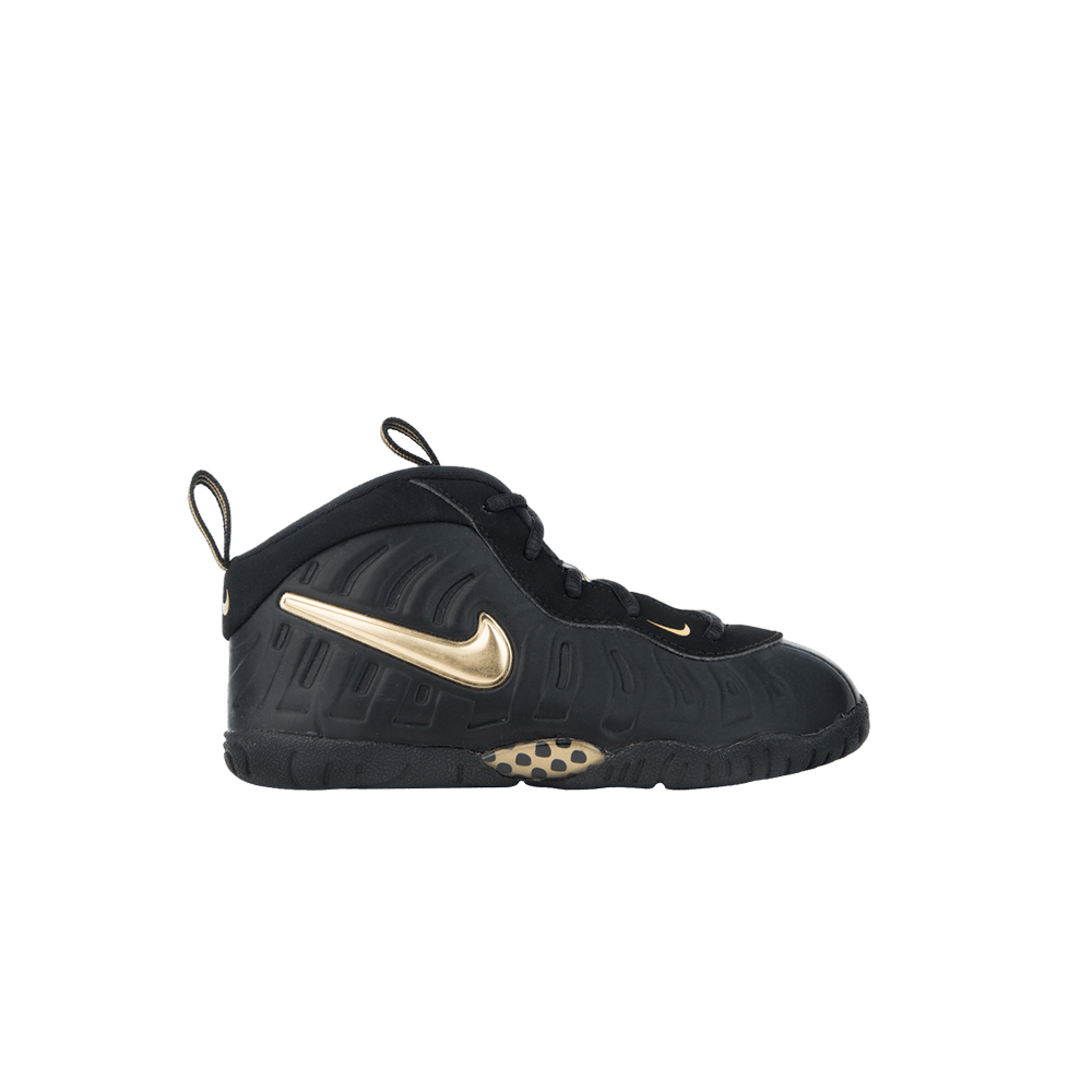 Little Posite Pro TD 'Black Metallic Gold' - Nike - 843769 010 | GOAT