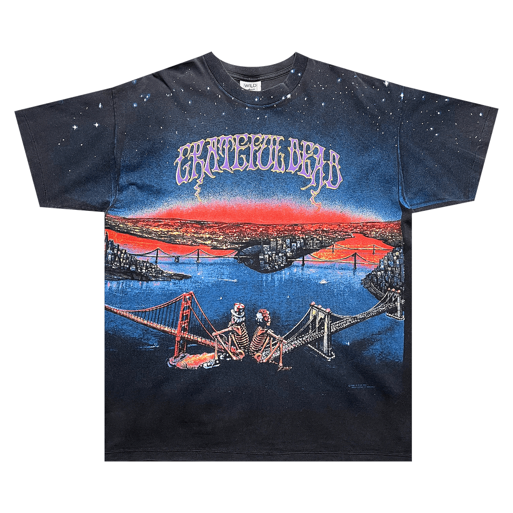 Buy Vintage Grateful Dead San Francisco All Over Print Tee Buy Vintage Grateful Dead San Francisco All Over Print Tee