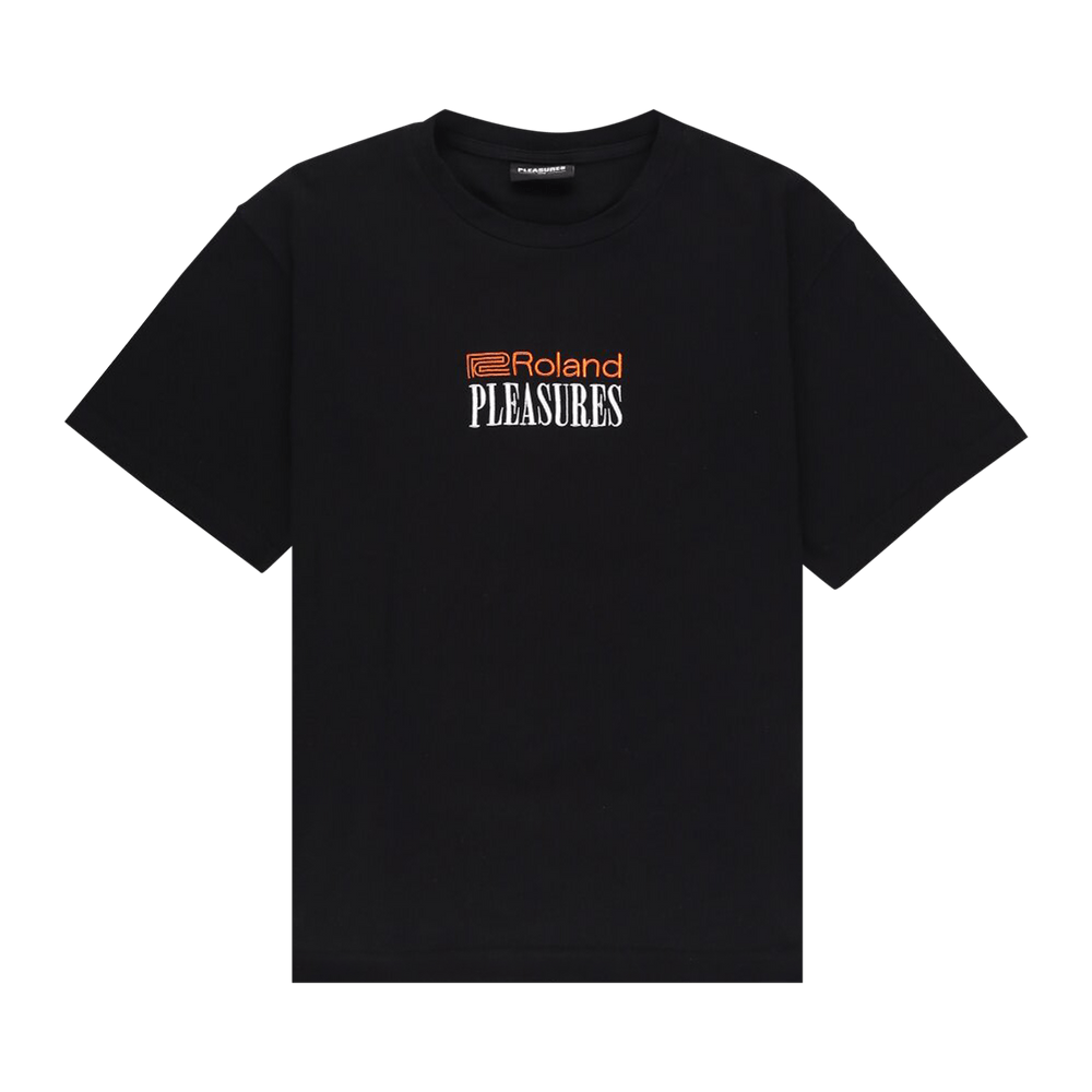 Pleasures X Roland Heavyweight T-Shirt Black Price in India | Culture ...