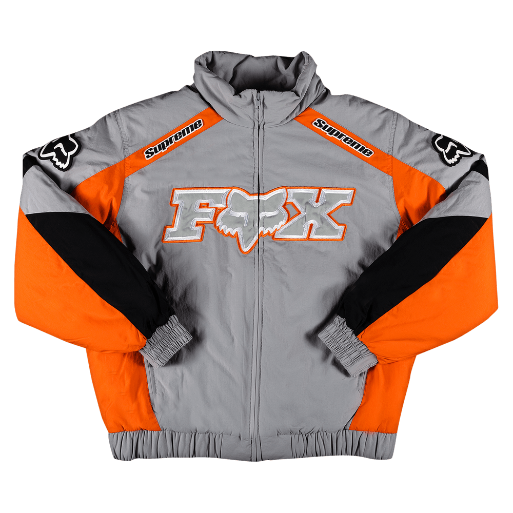 Buy Supreme x Fox Racing Puffy Jacket 'Grey' - FW20J10 GREY Buy Supreme x Fox Racing Puffy Jacket 'Grey' - FW20J10 GREY