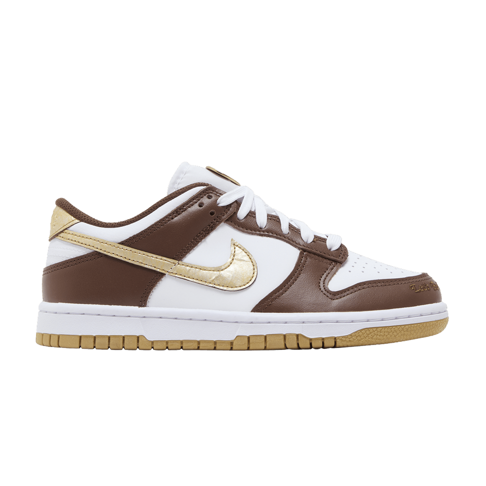 Nike Dunk Low Gs 'cacao Wow Metallic Gold Price in India | Culture Circle