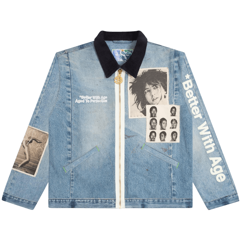 Buy *Better With Age Rock City Reconstructed Denim Jacket Buy *Better With Age Rock City Reconstructed Denim Jacket