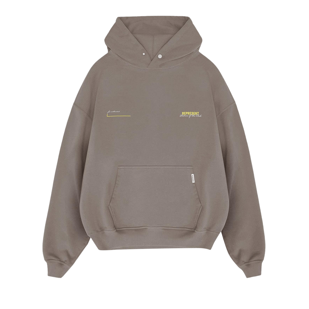 Represent Clo Patron Of The Club Hoodie Washed Olive Price in India ...