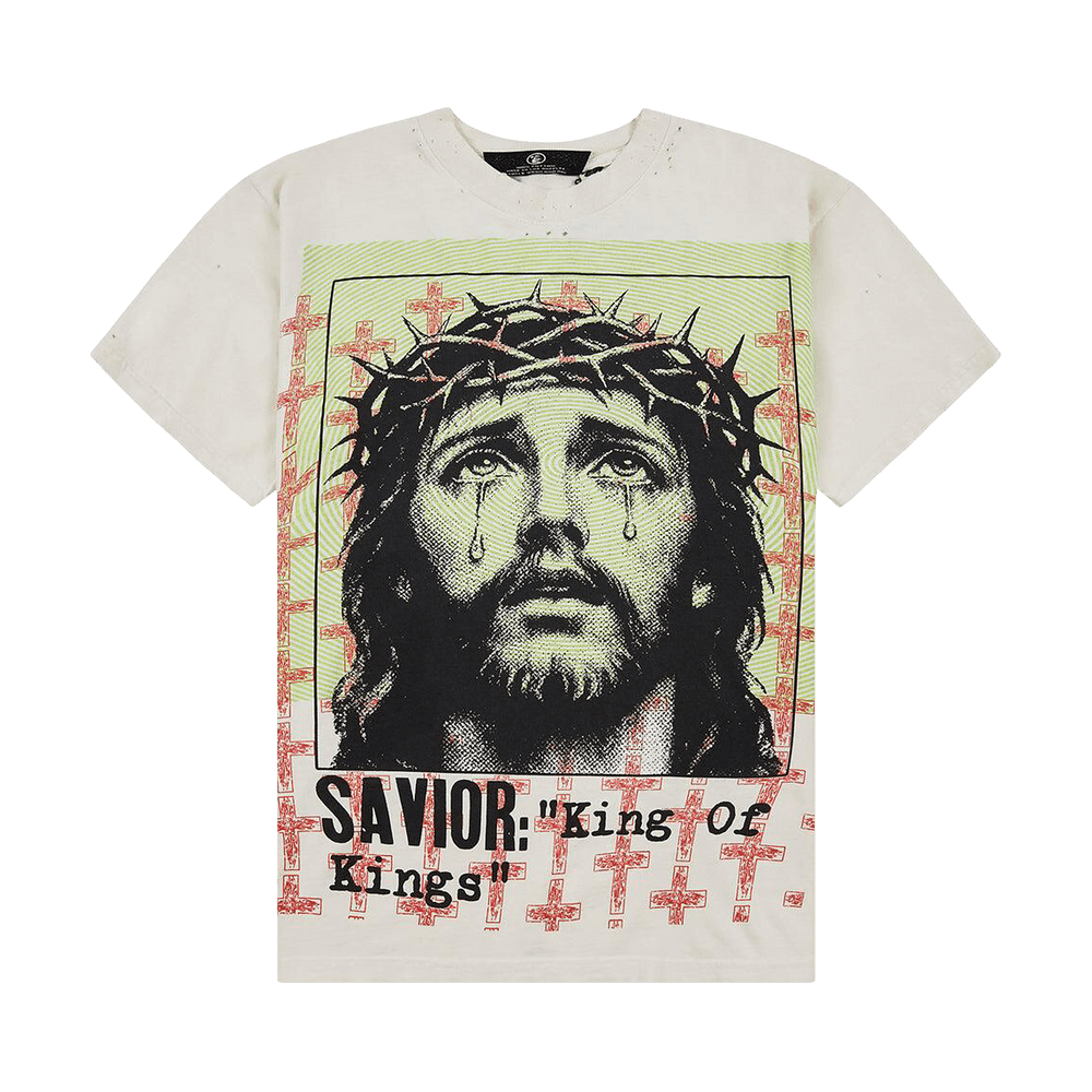 Hellstar Jesus T-Shirt White Price in India | Culture Circle
