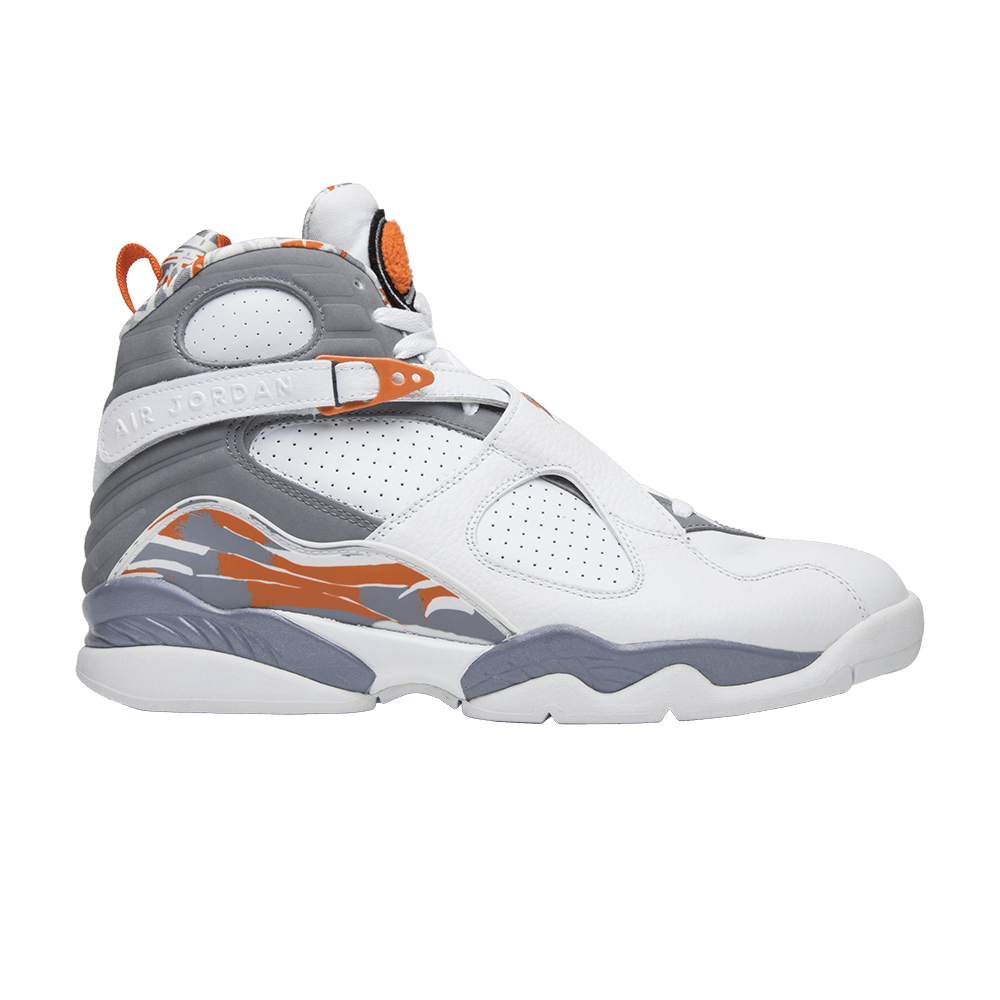 Air Jordan 8 Retro 'Orange Blaze' - Air Jordan - 305381 102 - white ...