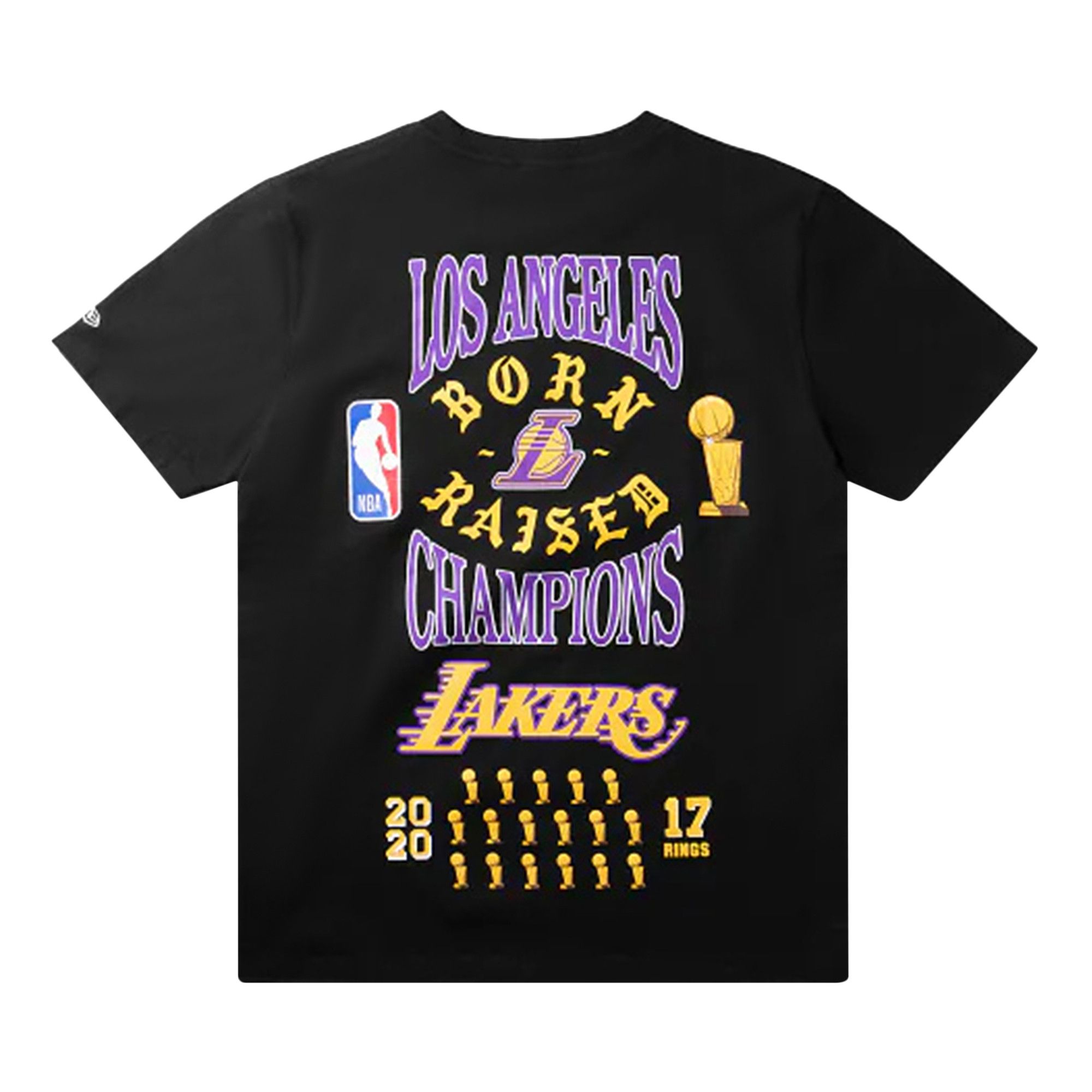 Born x Raised Los Angeles Lakers Championship Short-Sleeve T-Shirt ...