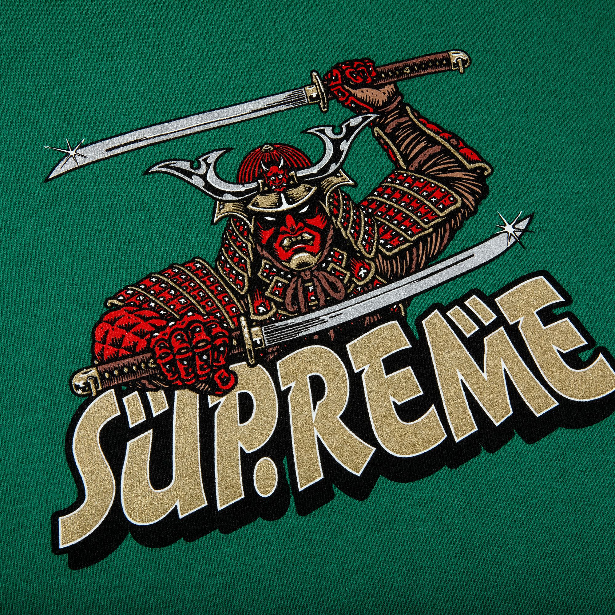 Supreme Samurai Tee 'Light Pine' - Supreme - FW21T32 LIGHT PINE | GOAT