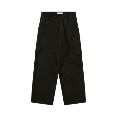 Buy Kiko Kostadinov Nesebur Embroidered Trouser 'Night Black Buy Kiko Kostadinov Nesebur Embroidered Trouser 'Night Black