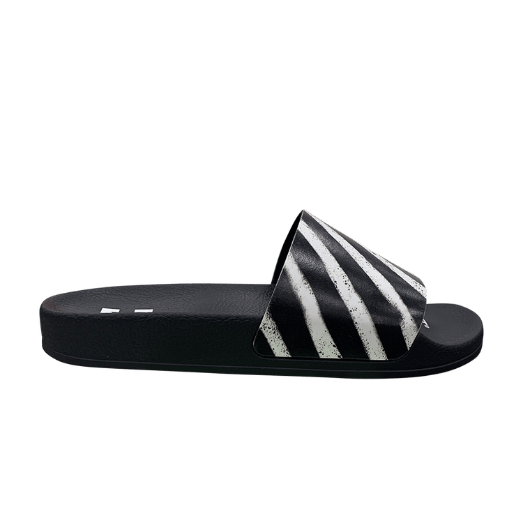 Buy Off-White Sliders 'Spray' - OWIA086R18797016 1001 | GOAT
