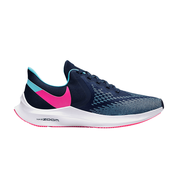 Buy Zoom Winflo 6 'Midnight Navy Pink Blast' - CU4937 400 | GOAT