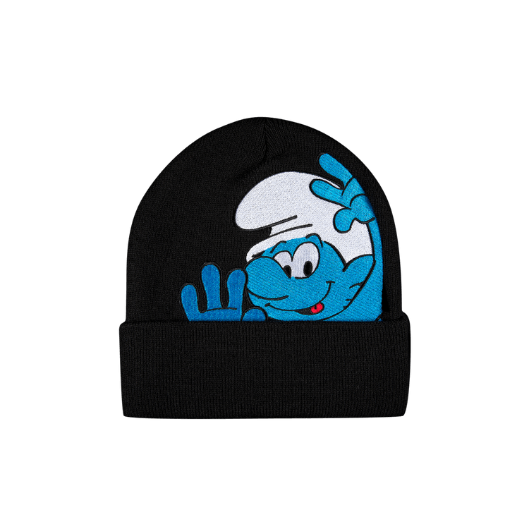 Buy Supreme x Smurfs Beanie 'Black' - FW20BN49 BLACK | GOAT