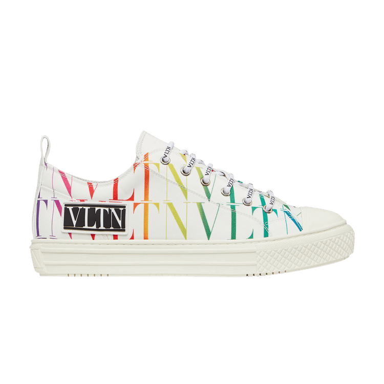 Valentino Giggies Low 'Vltn Times Allover Print - White Multi ...
