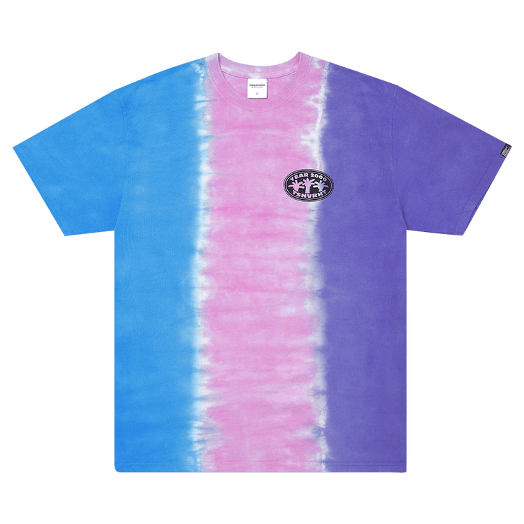 thisisneverthat Veritcal Tie Dye Tee 'Blue/Pink/Violet' | GOAT