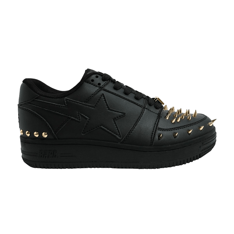 Bapesta Studded 'Black' | GOAT