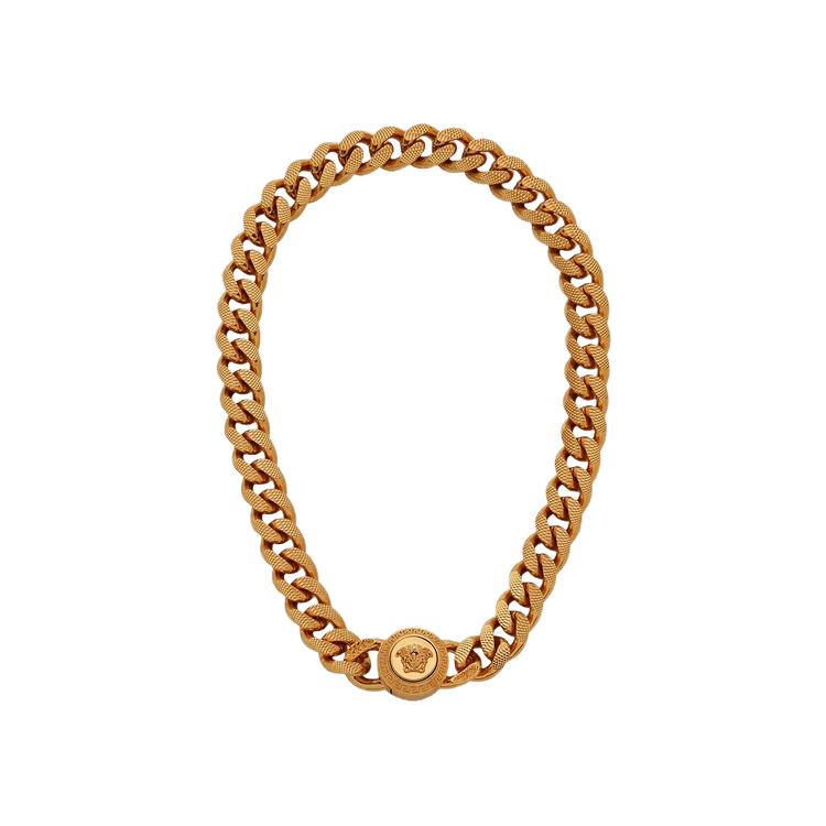 Versace Metal Necklace 'Tribute Gold' | GOAT