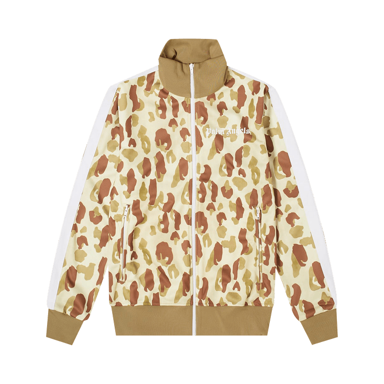 Palm Angels Desert Camo Classic Track Jacket 'Beige/White' - Palm ...