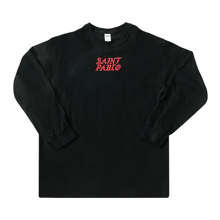 Buy Kanye West Saint Pablo Kim Tennis Long-Sleeve T-Shirt Buy Kanye West Saint Pablo Kim Tennis Long-Sleeve T-Shirt
