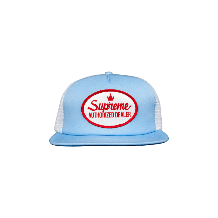 Supreme Authorized Mesh Back 5-Panel 'Light Blue' | GOAT
