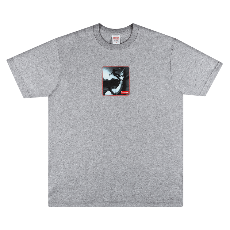 Supreme Shadow Tee 'Heather Grey' | GOAT
