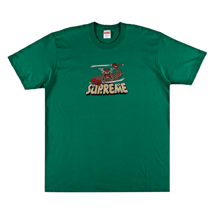 Buy Supreme Samurai Tee 'Light Pine' - FW21T32 LIGHT PINE | GOAT
