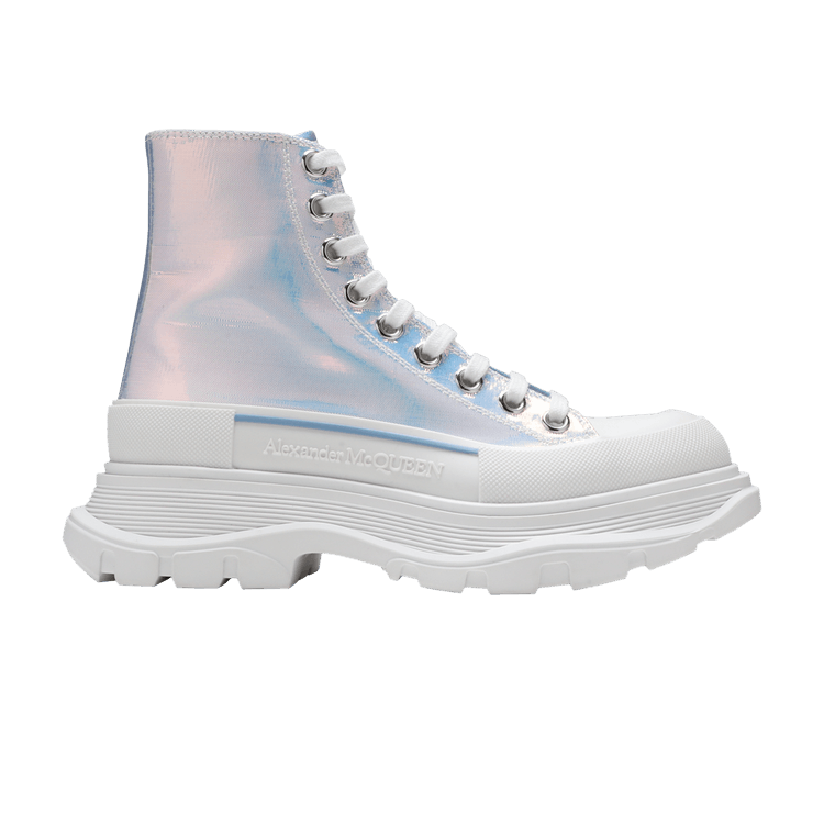 Alexander Mcqueen Wmns Tread Slick Boots 'Iridescent' - Culture Circle