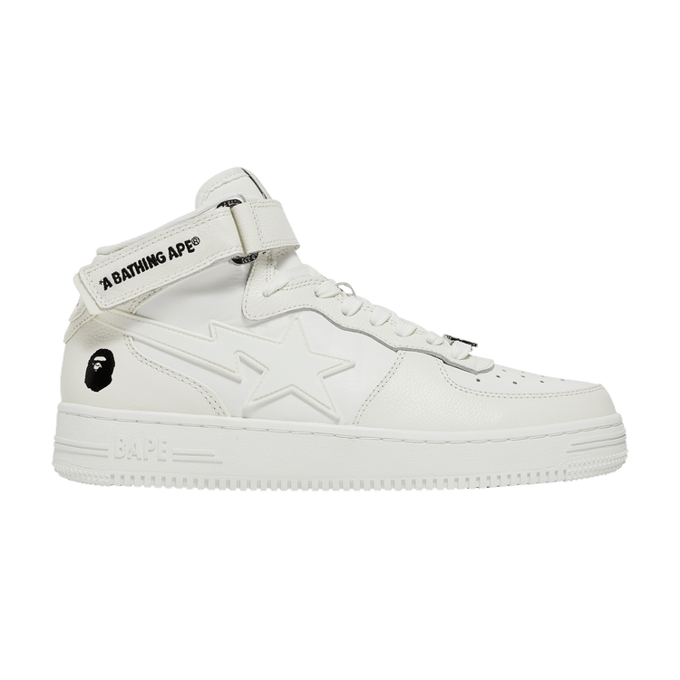 Buy Bapesta Mid 'White' - 1H70191003 WHT | GOAT