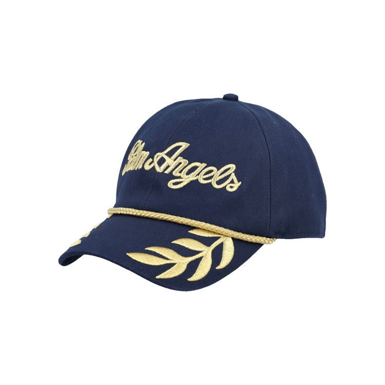 Palm Angels Commander Cap 'Blue/Yellow' | GOAT