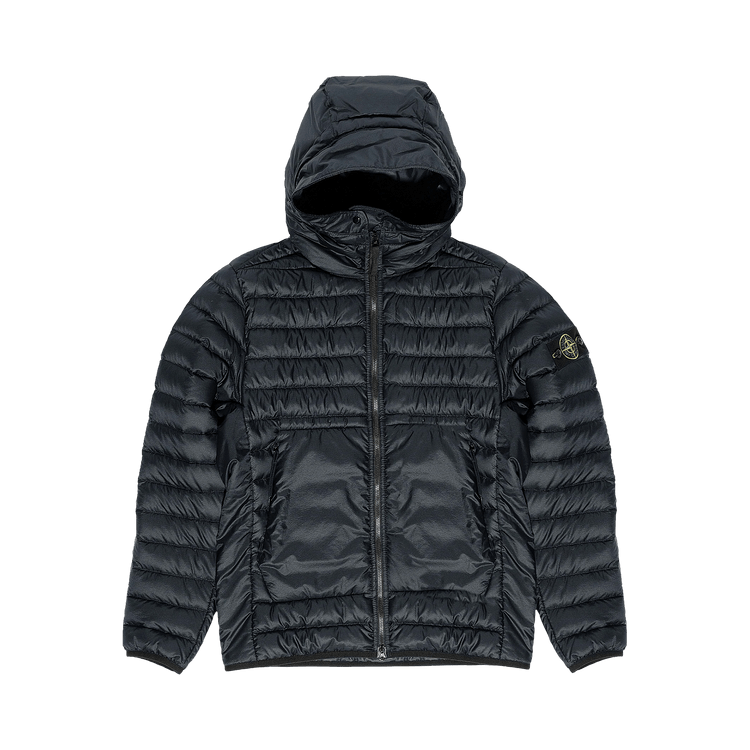 Stone Island Real Down Jacket 'Navy' | GOAT