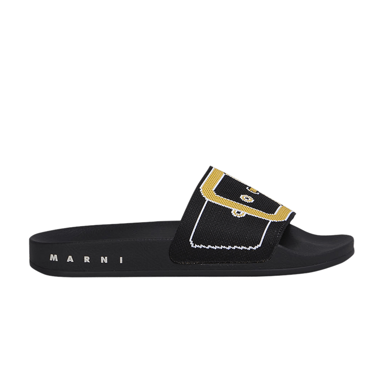 Marni Slide 'Black Belt' | GOAT