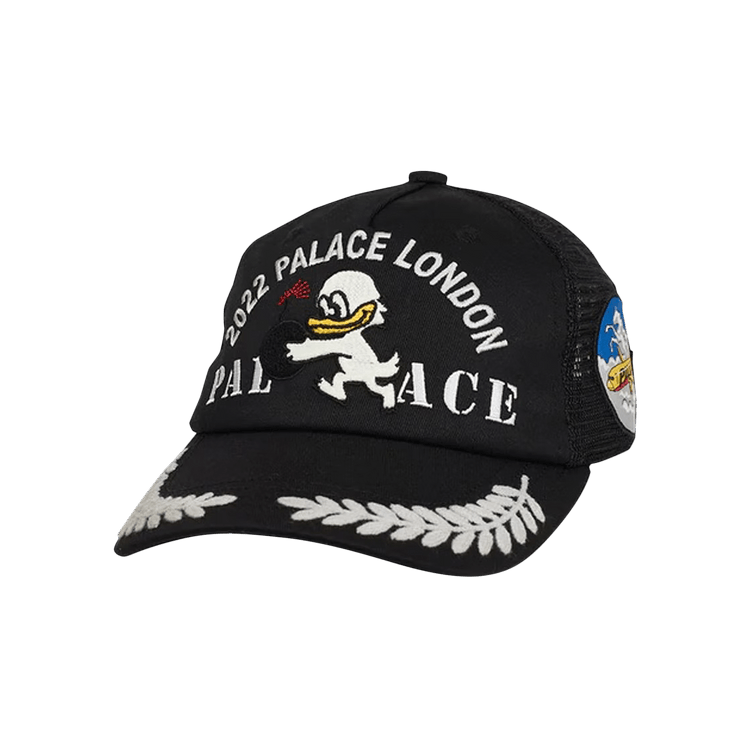 Palace Duck Bomb Trucker 'Black' | GOAT