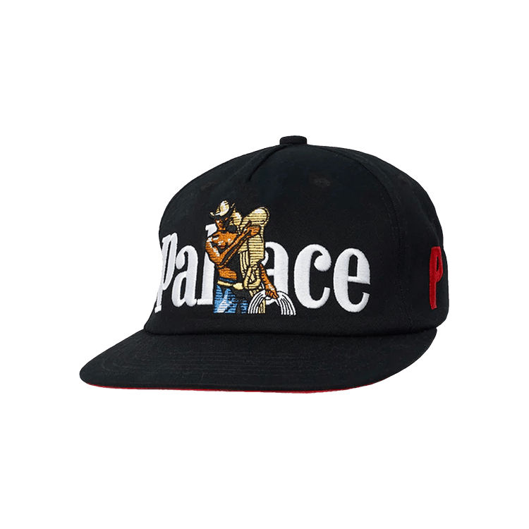 Buy Palace Howdy Cap 'Black' - P22H220 | GOAT