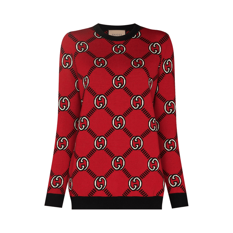 Gucci Pullover 'Red/Black' | GOAT