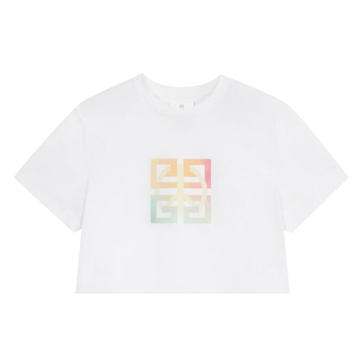 Givenchy Cropped Masculine T-Shirt 'White' | GOAT