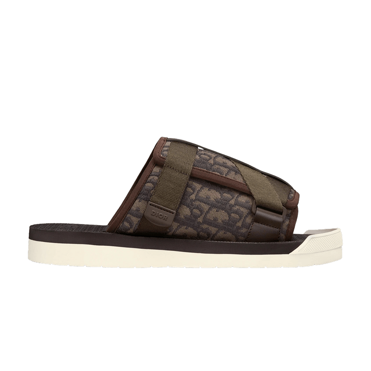 Dior Alpha Sandal 'Dior Oblique - Ebony' | GOAT