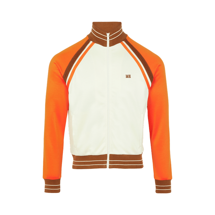 Wales Bonner Percussion Track Top 'Pale Yellow/Orange' | GOAT