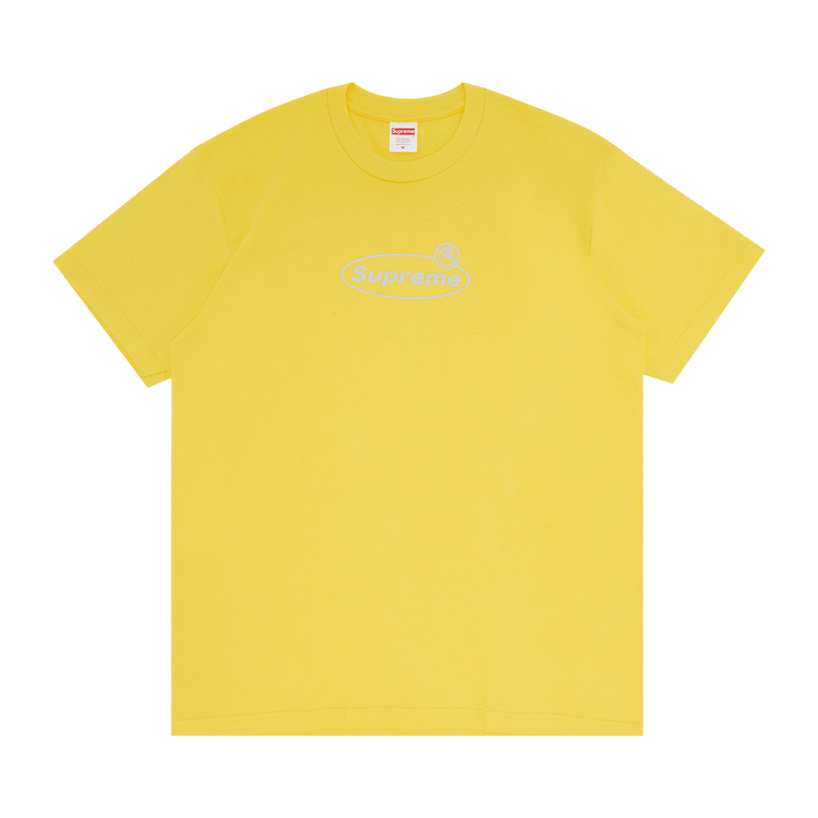 Buy Supreme Warning Tee 'Yellow' - FW22T37 YELLOW | GOAT
