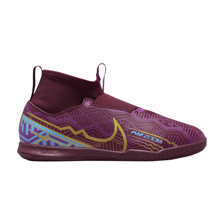 Buy Kylian Mbappé x Zoom Mercurial Superfly 9 Academy IC GS 'Dark Beetroot' - DO9792 694 | GOAT