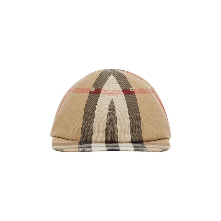 Burberry Reversible Vintage Check Baseball Cap 'Archive Beige ...