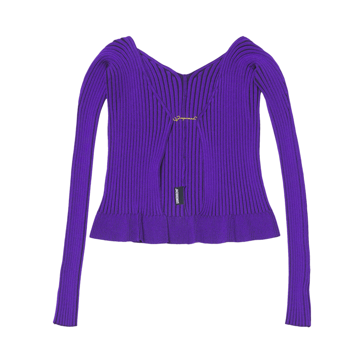 Jacquemus La Maille Pralu Longue 'Purple' | GOAT UK